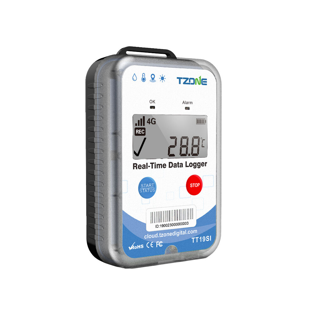 Tzone - Real-Time IoT Solution | 4G Temperature and Humidity Data Logger with GPS